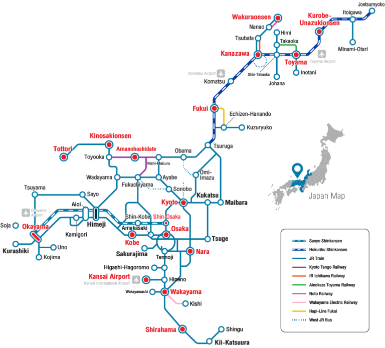 JR Kansai-Hokuriku Area Pass